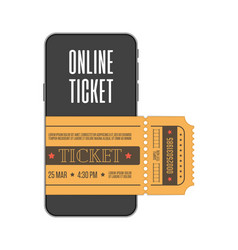 Ticket template Royalty Free Vector Image - VectorStock