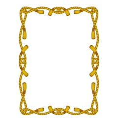 Rope frame Royalty Free Vector Image - VectorStock