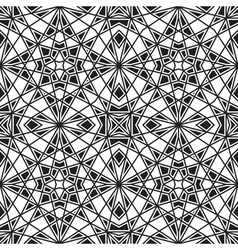 Abstract black and white seamless pattern Vector Image