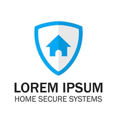 Home security badge Royalty Free Vector Image - VectorStock