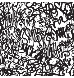 Seamless pattern of bright different latin letters