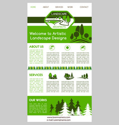 Web page design Royalty Free Vector Image - VectorStock