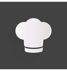 Chef cap icon Cooking hat Royalty Free Vector Image