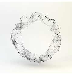 Torus Connection Structure Royalty Free Vector Image