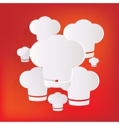 Chef cap icon Cooking hat Royalty Free Vector Image