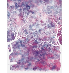 Colorful abstract tree Royalty Free Vector Image