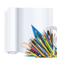 Ordinal numbers for teaching children counting Vector Image
