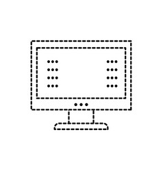 Dotted shape electronic computer screen technology