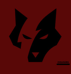 Fox logo Royalty Free Vector Image - VectorStock
