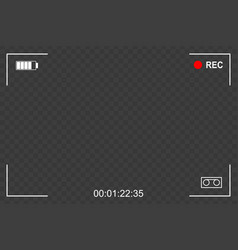 Camera focusing screen Royalty Free Vector Image