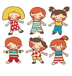 Children Royalty Free Vector Image - VectorStock
