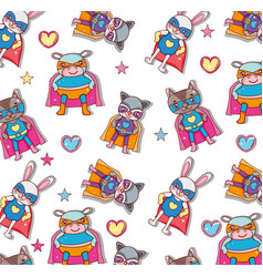 Hippo Superhero Royalty Free Vector Image - VectorStock