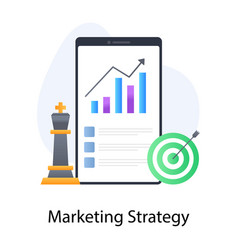 Digital marketing strategy Royalty Free Vector Image