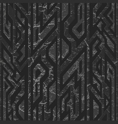 Ancient mosaic frame decorative antique stone Vector Image