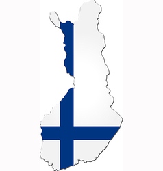Finnish Flag Royalty Free Vector Image - VectorStock