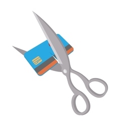 Cut card Royalty Free Vector Image - VectorStock