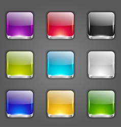 App buttons Royalty Free Vector Image - VectorStock