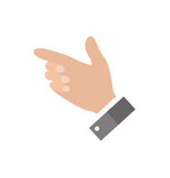 Open empty hands showing different gestures hands Vector Image