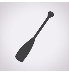 Wooden paddle Royalty Free Vector Image - VectorStock