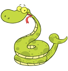 Snake Cartoon Character Royalty Free Vector Image