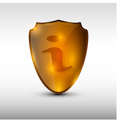 Circle shaped red and gray logo Royalty Free Vector Image