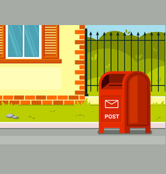 Postbox Cartoon Letterbox Vector Images (over 420)