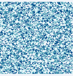 Blue triangle background diamond shape Royalty Free Vector