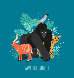 Save Wildlife Poster Vector Images (over 1,200)