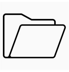 Open file icon Royalty Free Vector Image - VectorStock