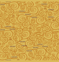 Seamless background gold Royalty Free Vector Image