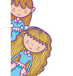 Cartoon Pretty Princess Royalty Free Vector Image