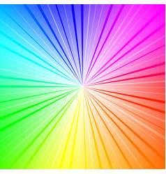 Bright cyan rays background Royalty Free Vector Image