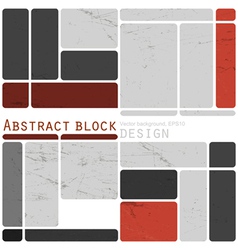 Abstract block template design Royalty Free Vector Image