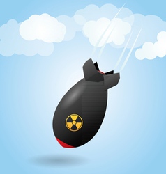 Bomb ready to explode Royalty Free Vector Image