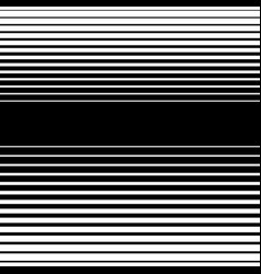 Straight horizontal lines pattern art Royalty Free Vector