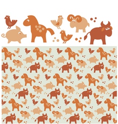 Africa animals Royalty Free Vector Image - VectorStock