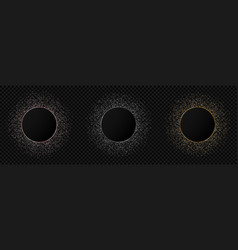 Round metal frame Royalty Free Vector Image - VectorStock