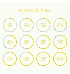 Download bar Royalty Free Vector Image - VectorStock