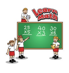 Cartoon whiteboard Royalty Free Vector Image - VectorStock