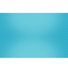 Blue retro comic book page background halftone Vector Image