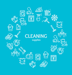 Cleaning labels set Royalty Free Vector Image - VectorStock