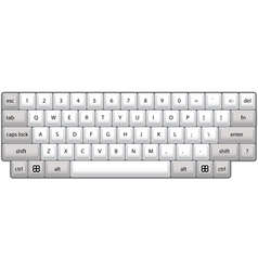 Keyboard Royalty Free Vector Image - VectorStock