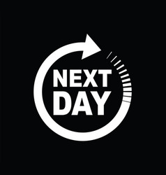 One day icon Royalty Free Vector Image - VectorStock