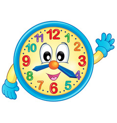 Clock theme image 2 Royalty Free Vector Image - VectorStock