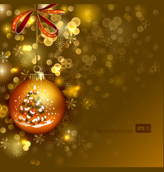 Christmas bright decor Royalty Free Vector Image
