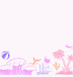 Bird theme frame 2 Royalty Free Vector Image - VectorStock