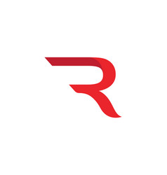 Business corporate r letter logo design Royalty Free Vector