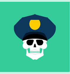 Skeleton Cop Vector Images (70)