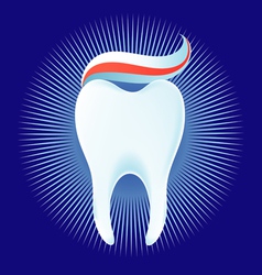 Healthy tooth Royalty Free Vector Image - VectorStock