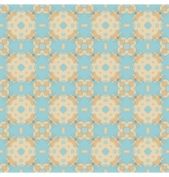 Seamless blue retro pattern background Royalty Free Vector